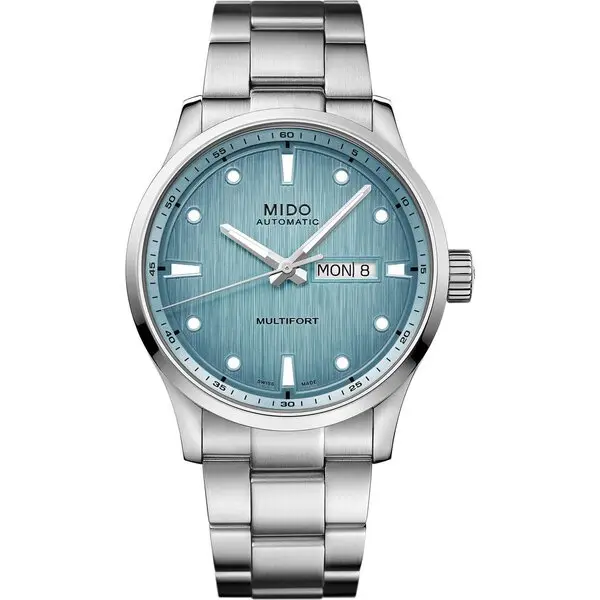 MIDO Multifort Automatic Bracelet Watch - Blue Gradient