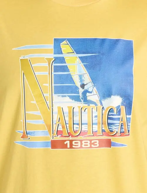 NAUTICA Big & Tall Windsurfing Graphic Tee
