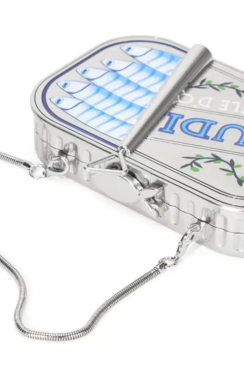 Staud Ines Tin Clutch