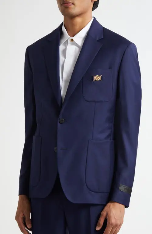 Versace Medusa Biggie Wool Sport Coat