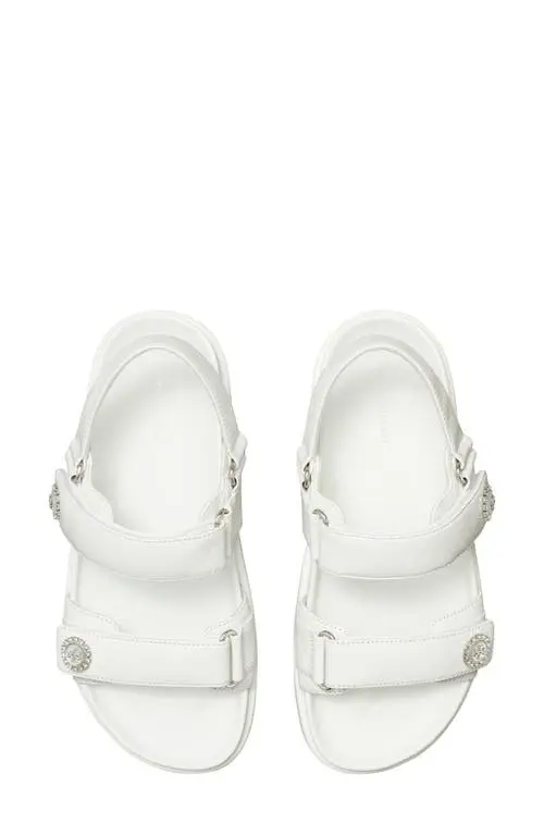 Tory Burch Kira Sport Sandal - Cloud / Silver