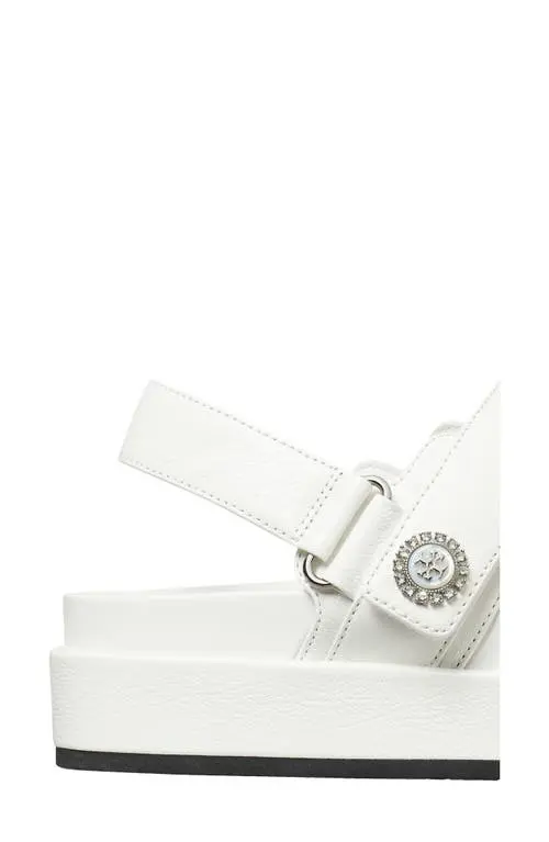 Tory Burch Kira Sport Sandal - Cloud / Silver