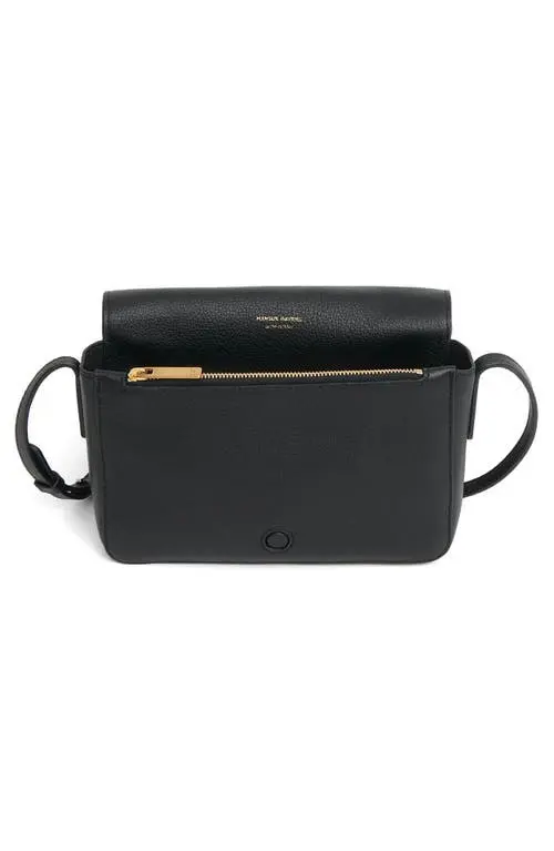 MANSUR GAVRIEL Clio Leather Shoulder Bag - Black