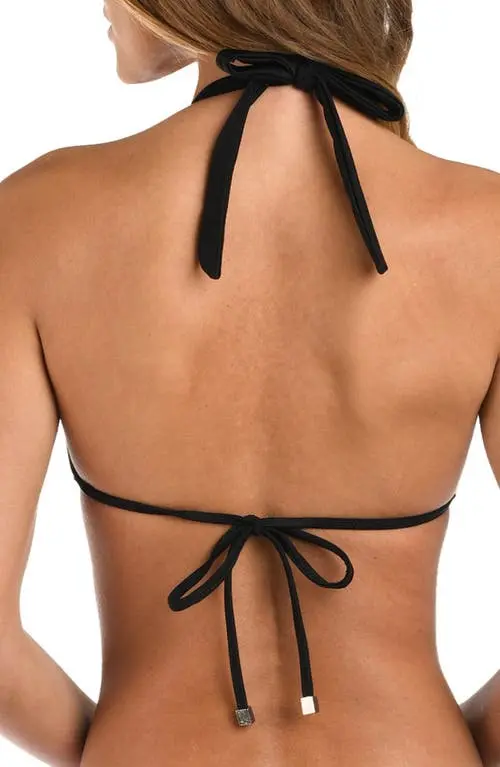 L'Agence Annabelle Concho Embellished Underwire Bikini Top