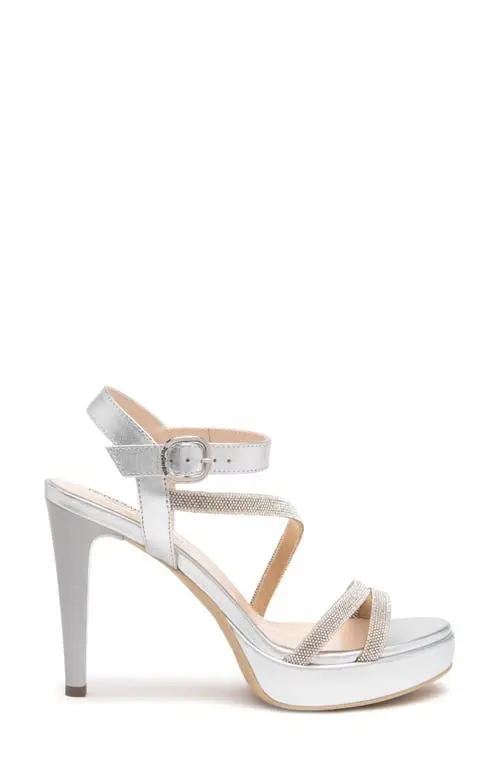 NEROGIARDINI Jeweled Platform Sandals