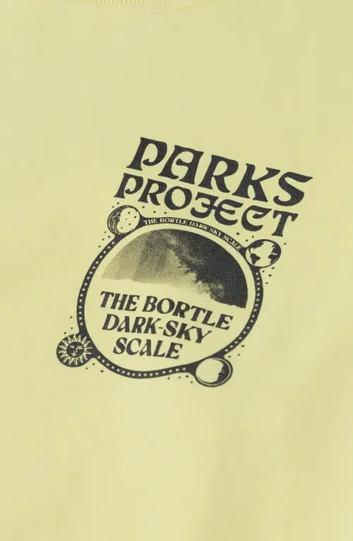 PARKS PROJECT Dark Sky Scale Cropped Crewneck