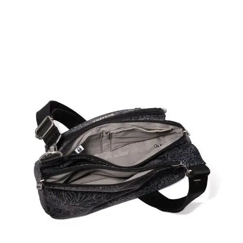 BAGGALLINI Securtex Anti-theft Crossbody Bag - Midnight Blossom
