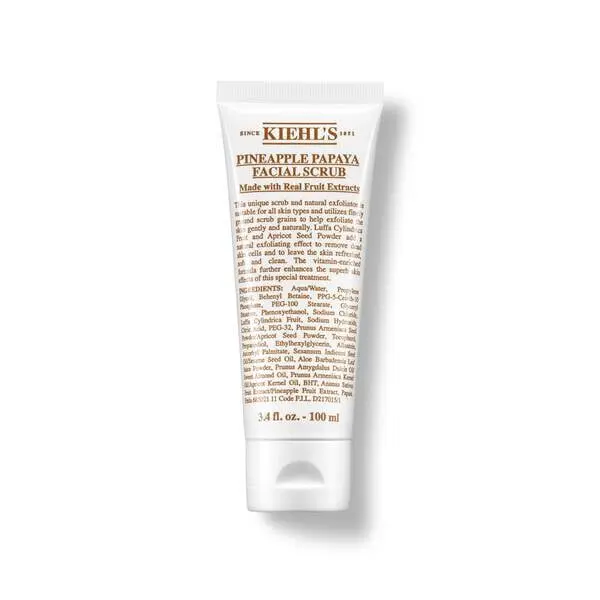 KIEHL'S SINCE 1851 Pineapple Papaya Facial Scrub – Exfoliating Face Scrub - One-color