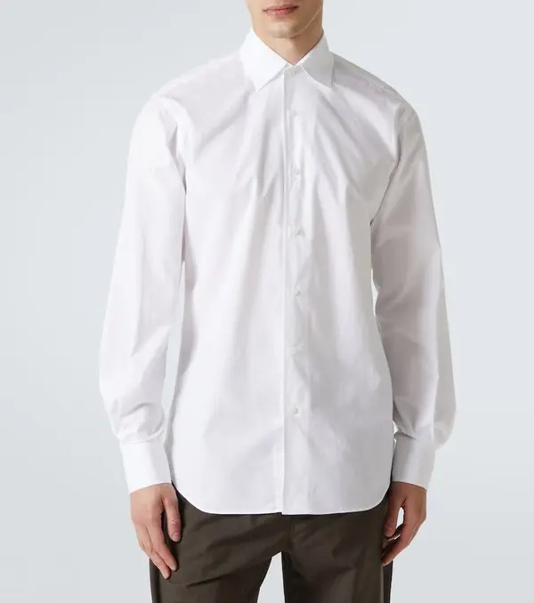 SAMAN AMEL Cotton Poplin Shirt