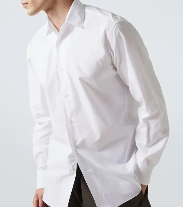 SAMAN AMEL Cotton Poplin Shirt