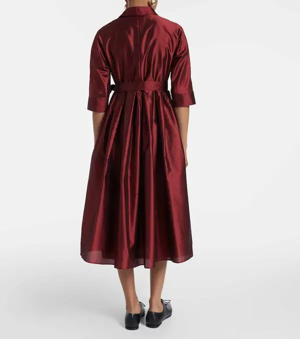 Max Mara Perry Satin Midi Dress