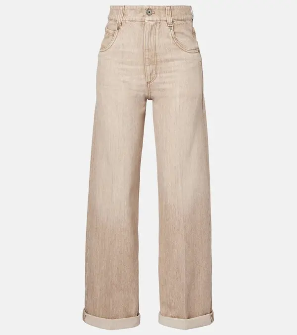 Brunello Cucinelli Wide-leg Jeans