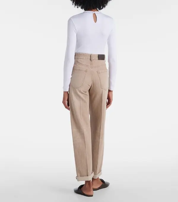Brunello Cucinelli Wide-leg Jeans