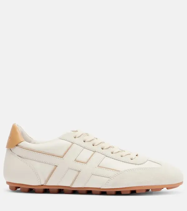 Hogan Olympia Suede Sneakers - Beige