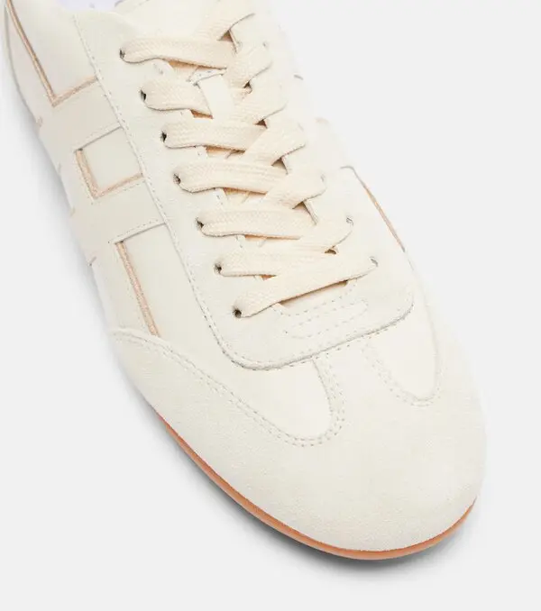 Hogan Olympia Suede Sneakers - Beige