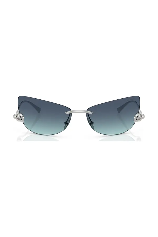TIFFANY SUNGLASS HUT Irregular Sunglasses With Gradient Lenses