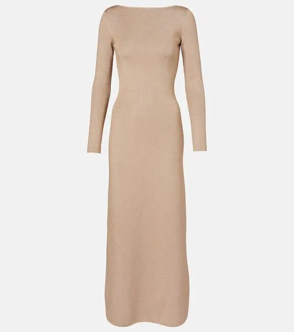 Max Mara Bracco Pen-back Maxi Dress