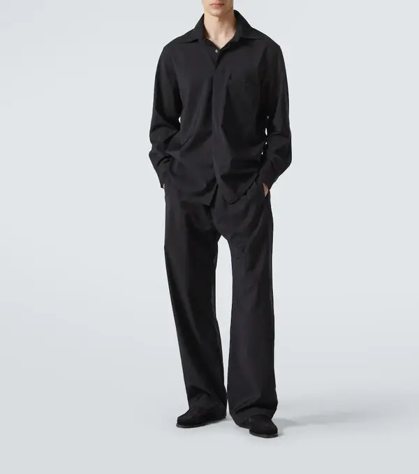 SAMAN AMEL Wool Overshirt