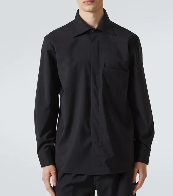 SAMAN AMEL Wool Overshirt