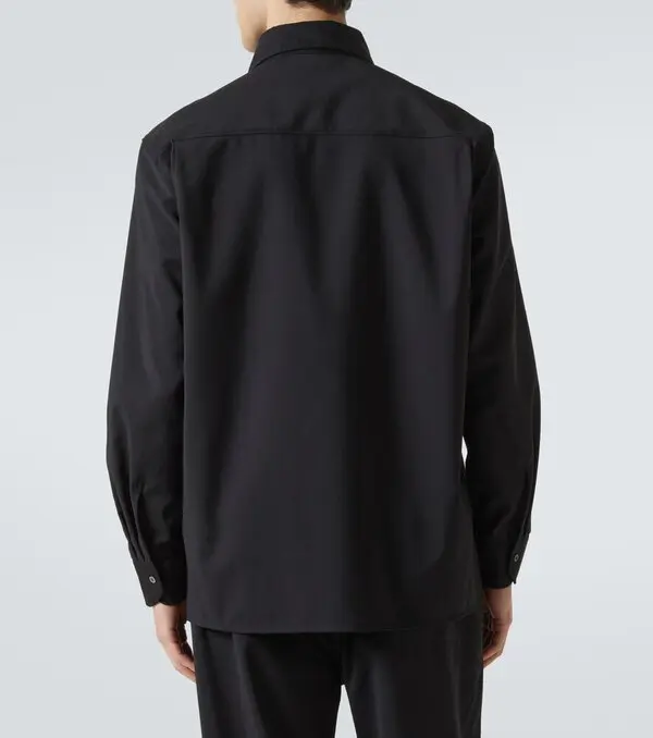 SAMAN AMEL Wool Overshirt
