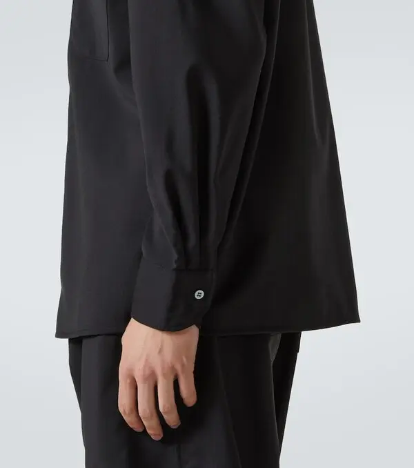 SAMAN AMEL Wool Overshirt