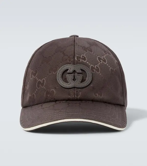 Gucci Interlocking G Baseball Cap - Grey