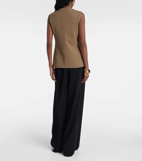 Max Mara Cotton Twill Vest