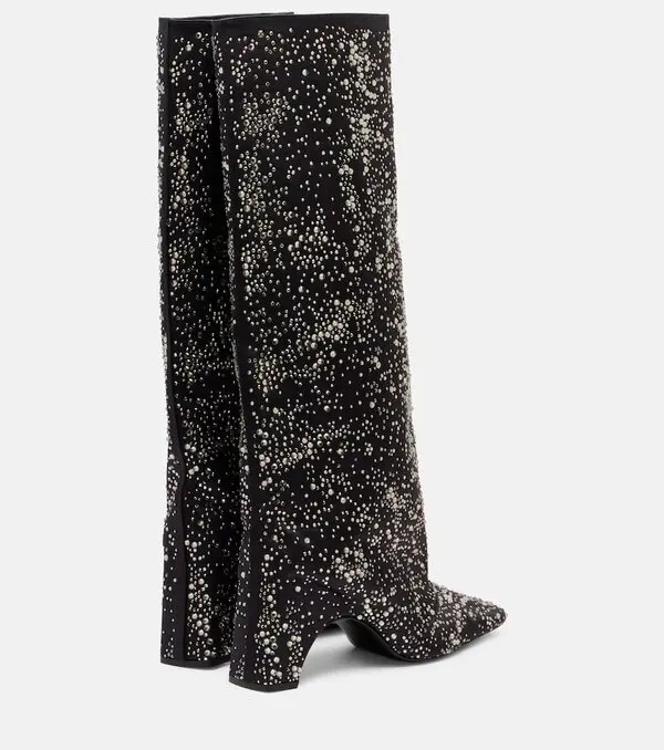 Coperni Embellished Knee-high Boots