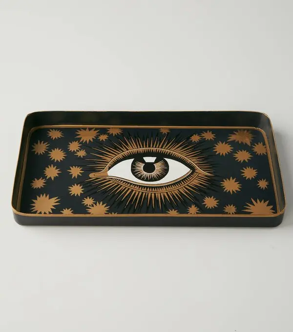 LES-OTTOMANS Eye Iron Tray
