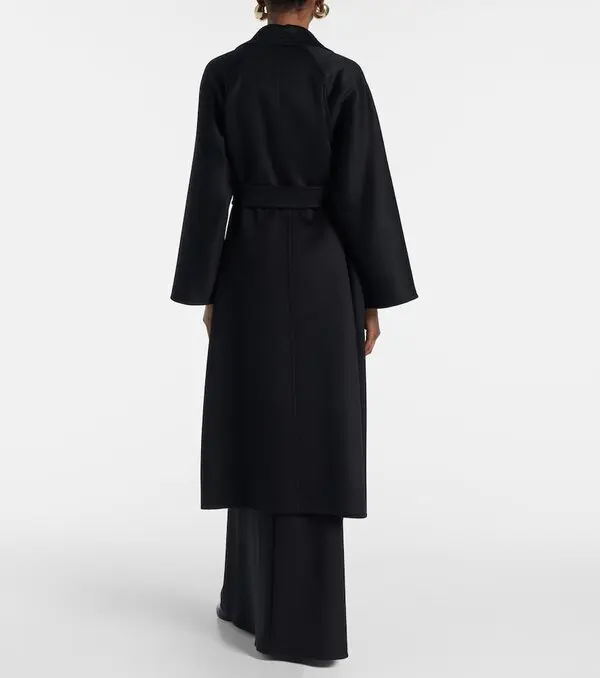 Max Mara Ludmilla Cashmere Coat - Black