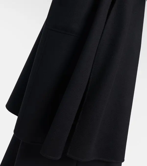 Max Mara Ludmilla Cashmere Coat - Black