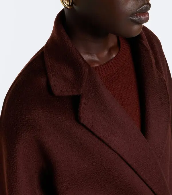Max Mara Ludmilla Icon Cashmere Wrap Coat - Brown