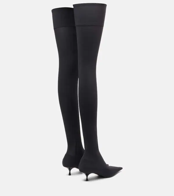 Victoria Beckham 45 Jersey Over-the-knee Boots