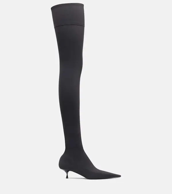 Victoria Beckham 45 Jersey Over-the-knee Boots