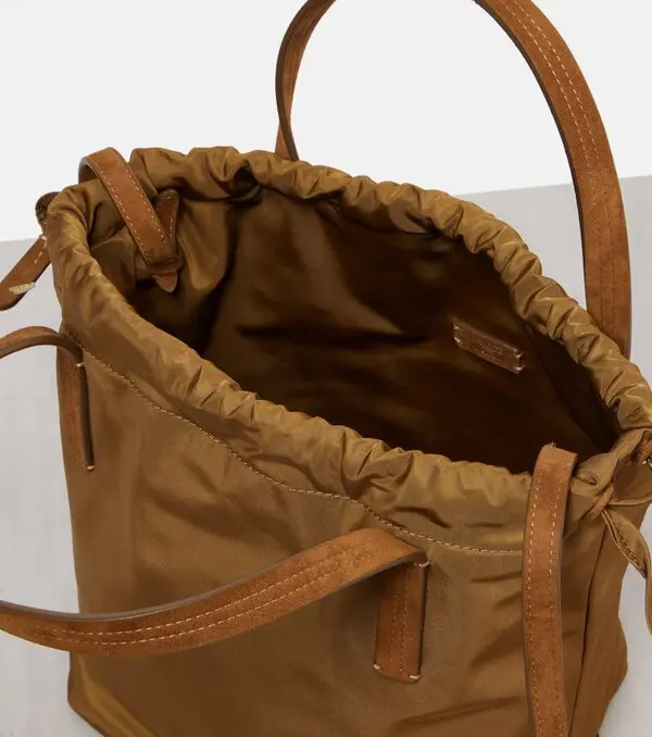 Khaite Rory Bucket Bag - Brown