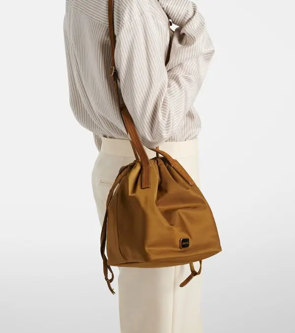 Khaite Rory Bucket Bag - Brown