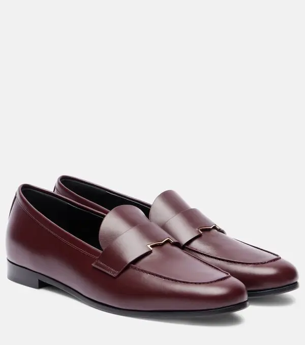Max Mara Leather Moccasins