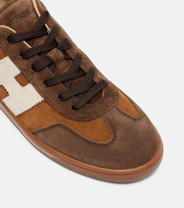 Hogan Suede Sneakers - Brown
