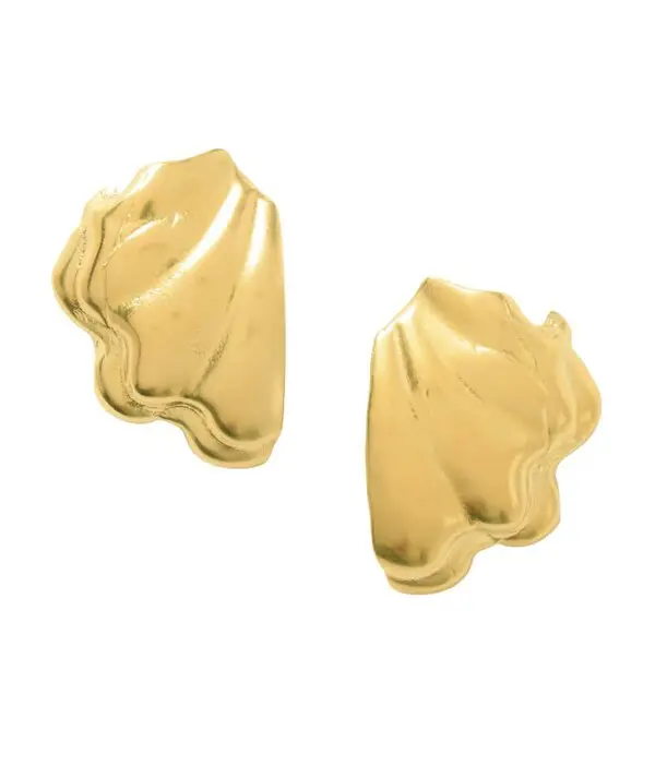 YSSO Ocean -plated Earrings - Gold