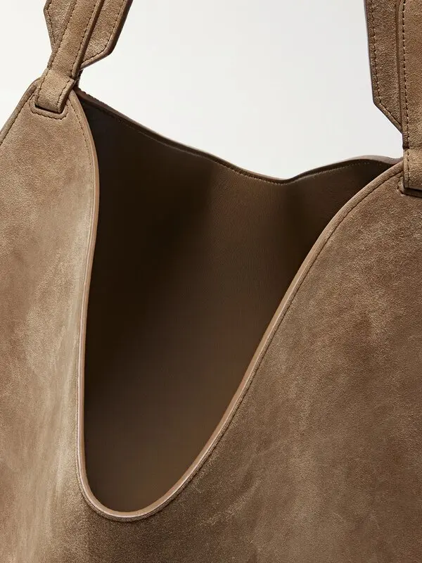 Khaite - Lotus Small Suede Tote