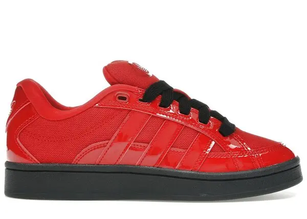 Adidas Campus 00s Beta Patent Sneakers - Better Scarelet Red/core Black