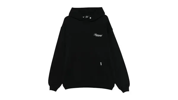 REPRESENT Club Script Hoodie - Black