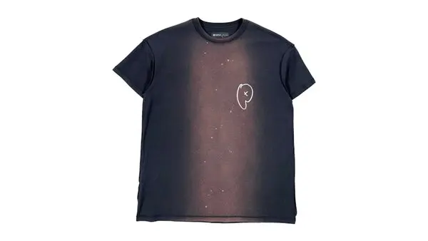 PURPLE BRAND Textured Jersey Inside Out Tee Shirt