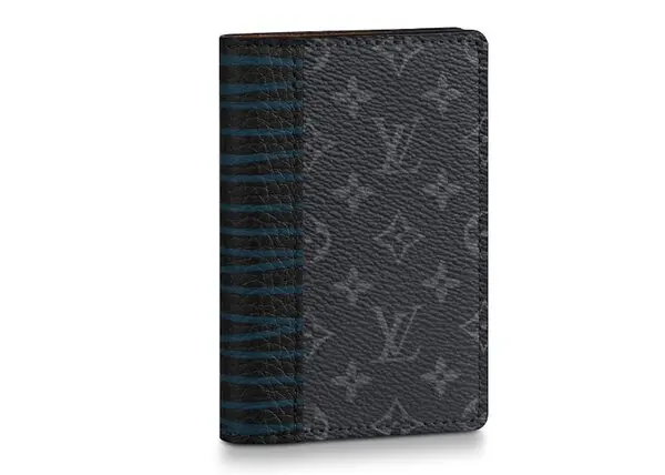 LOUIS VUITTON Pocket Organizer Monogram Eclipse Patchwork