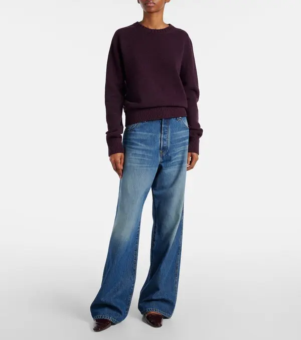 Khaite Winslow Wide-leg Jeans