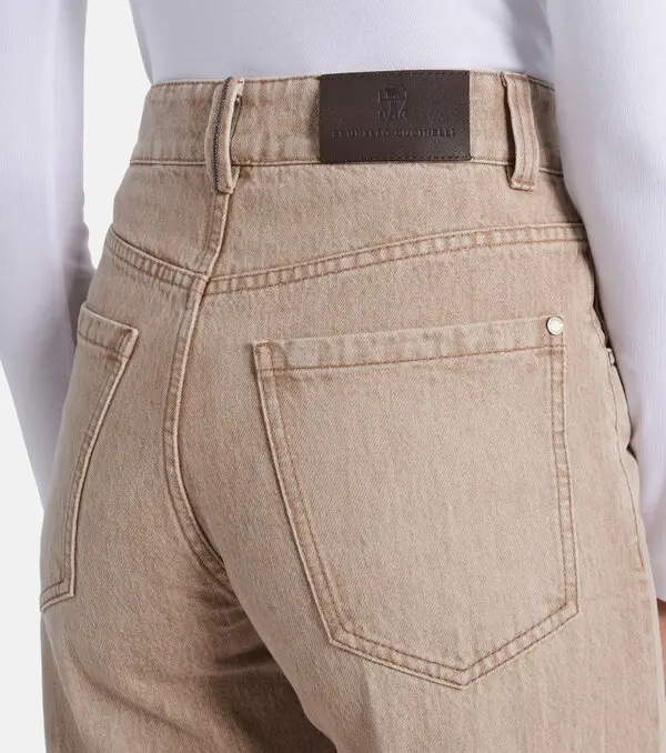 Brunello Cucinelli Wide-leg Jeans