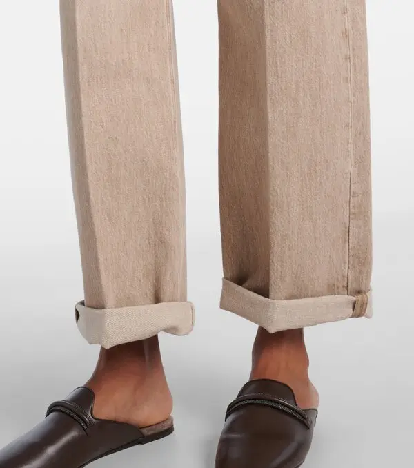 Brunello Cucinelli Wide-leg Jeans