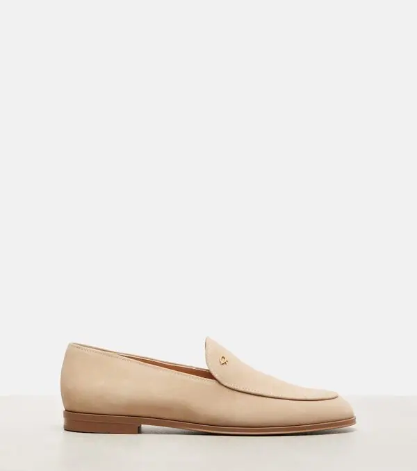 GIANVITO ROSSI Suede Loafers