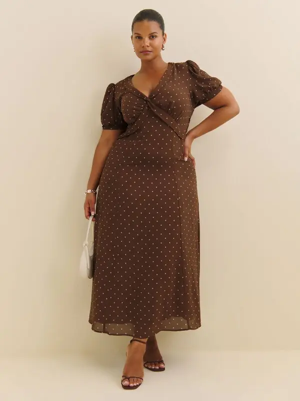 REFORMATION Michelle Midi Dress