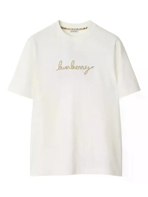 Burberry Logo-embellished T-shirt